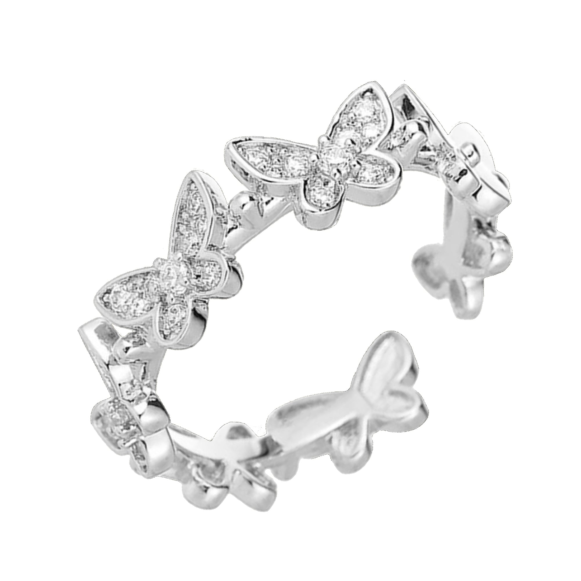 anillo mariposa